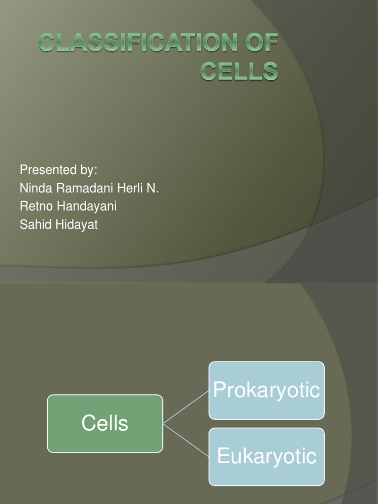 Classification of Cells | PDF | Science & Mathematics