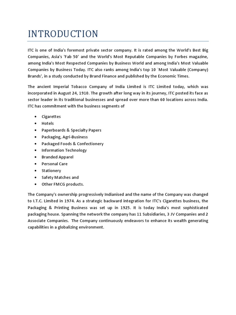 MCS of ITC | PDF | Board Of Directors | Supply Chain