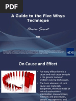 5-Why Analysis: Purpose | PDF | Systems Science | Cognition