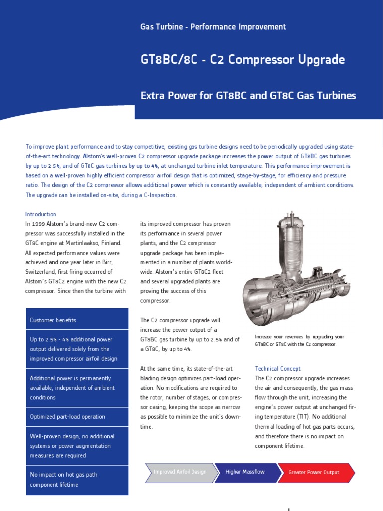 GT8BC and 8C - C2 Comp Upgrade - April2008 - FV | PDF | Gas Compressor ...