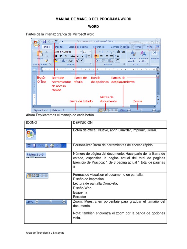 Manual de Word | PDF | Microsoft Word | Informática