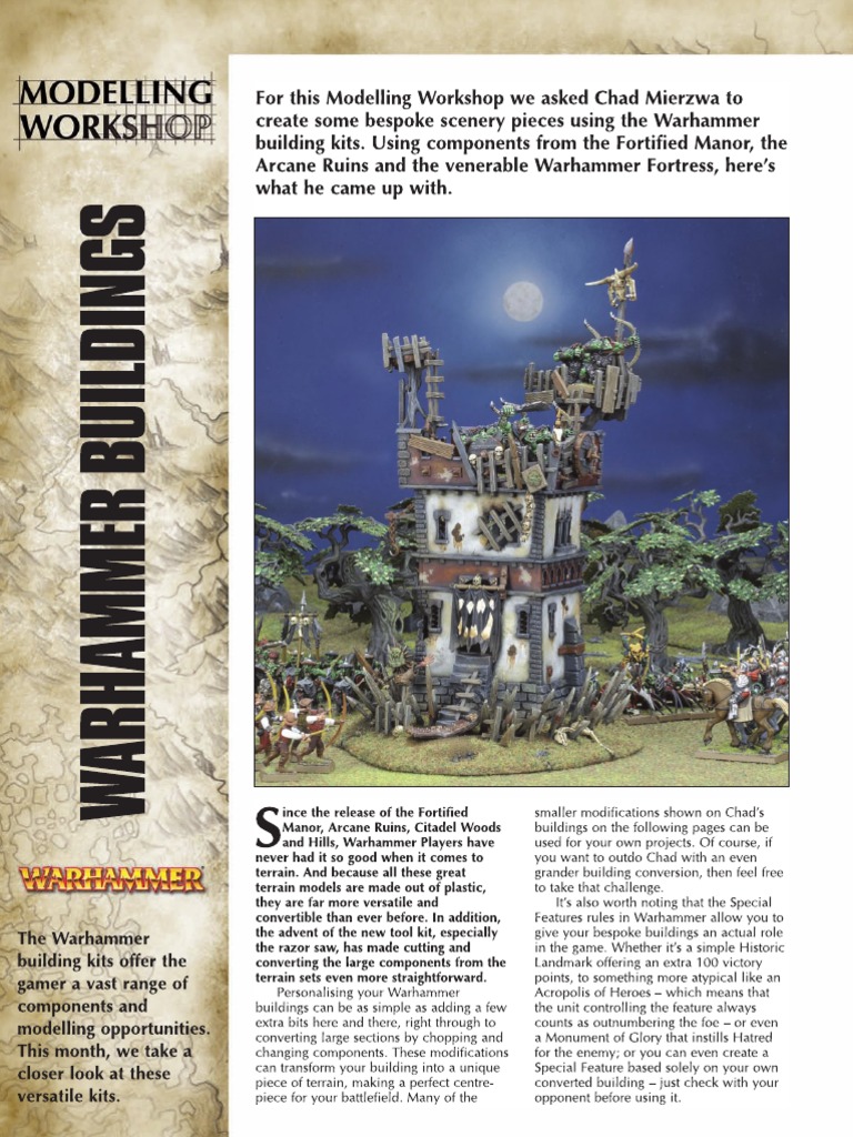 Modelling Warhammer Buildings | PDF