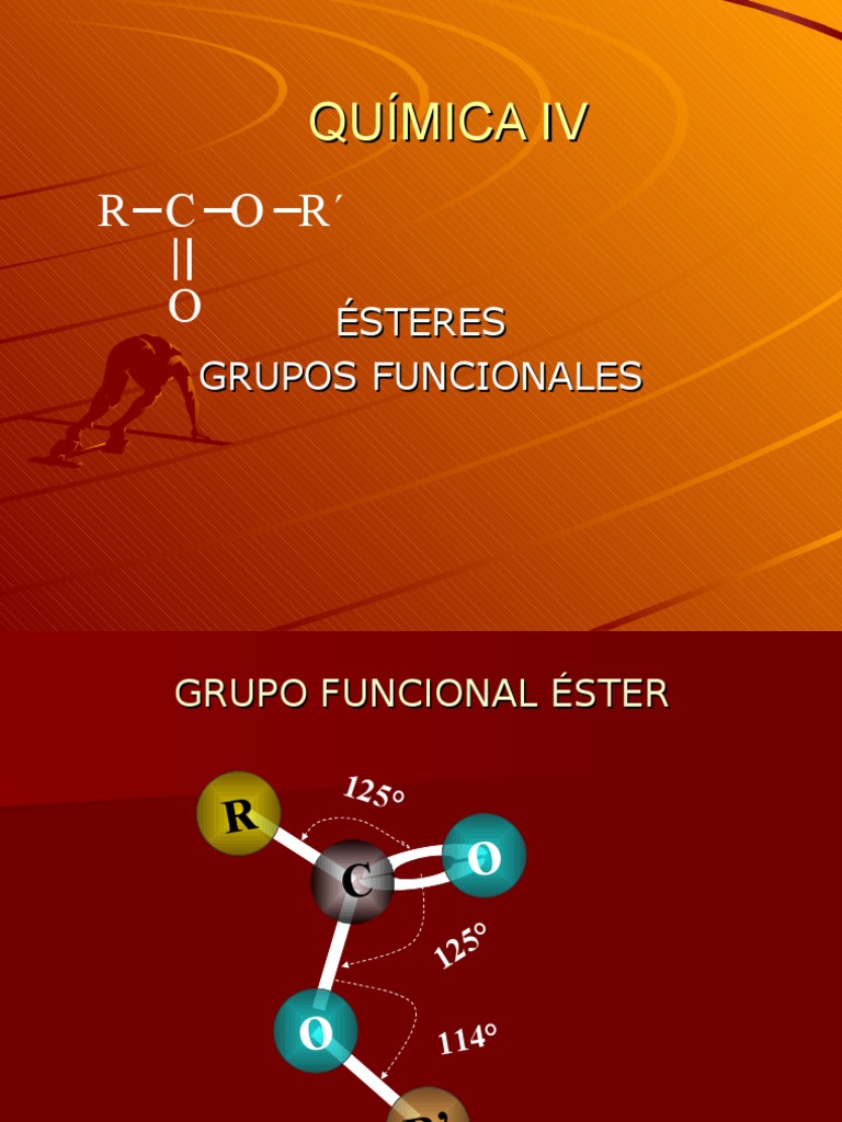 ÉSTERES | Ester | Ácido carboxílico