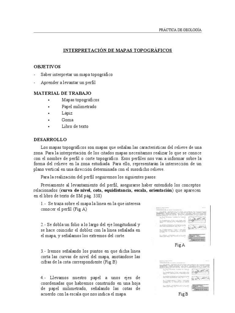 19 Interpretación de Mapas Topográficos | PDF | Mapa | Topografía