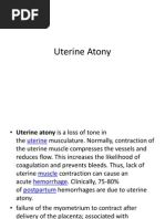 Subinvolution: Unit: IX | PDF | Postpartum Period | Midwifery