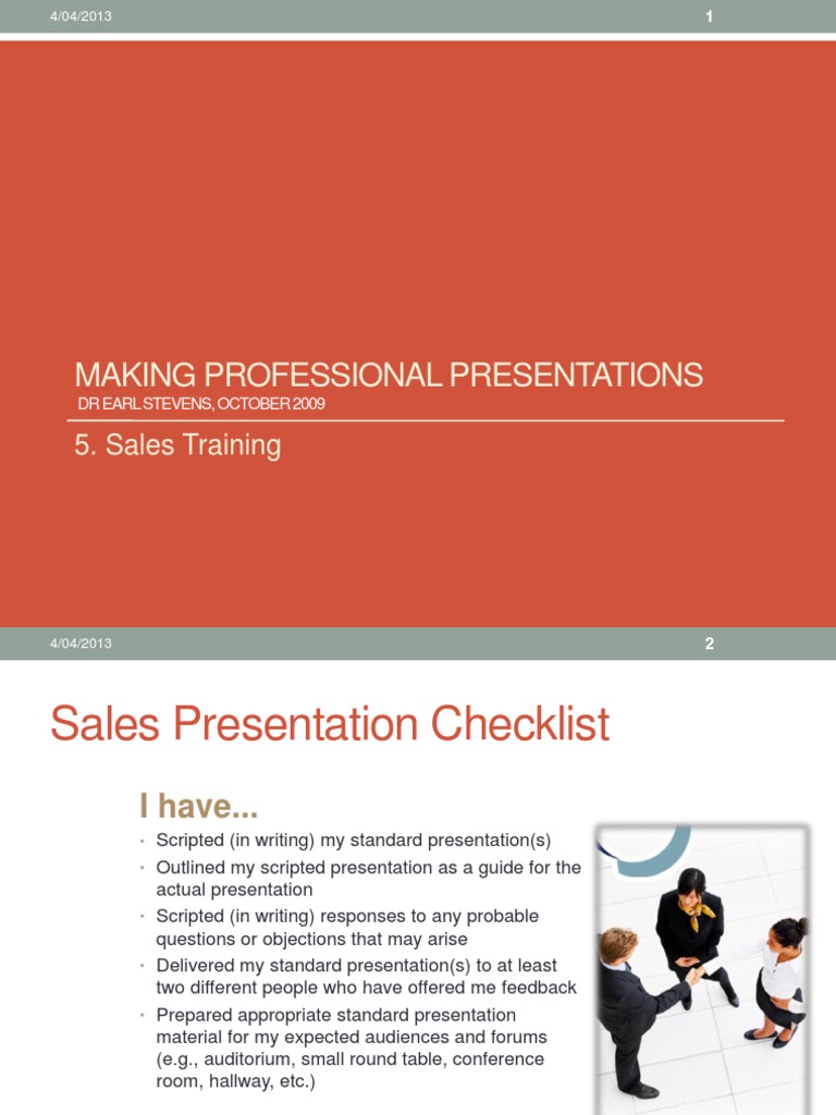 Preparing Effective Sales Presentations: A Guide to Crafting Concise ...