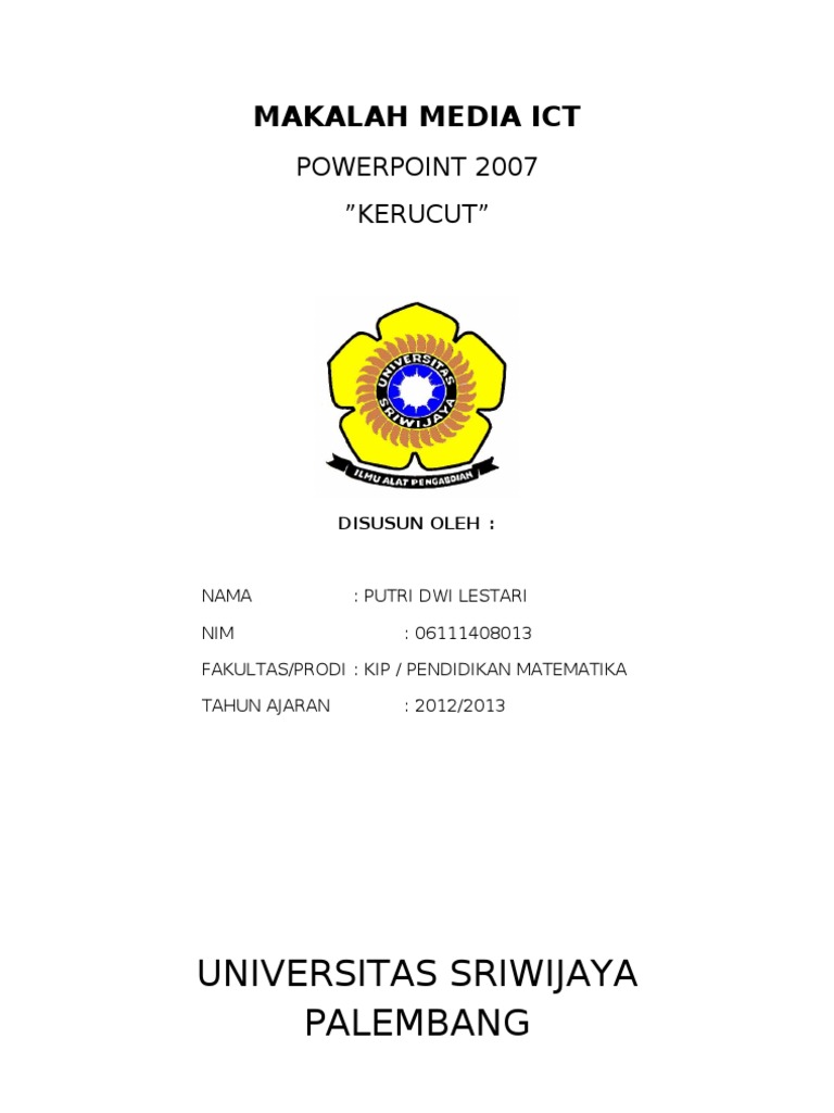 Tutorial Powerpoint ICT Kerucut | PDF