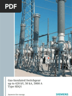 GIS Type Series 8DN8 | PDF | Transformer | Switch