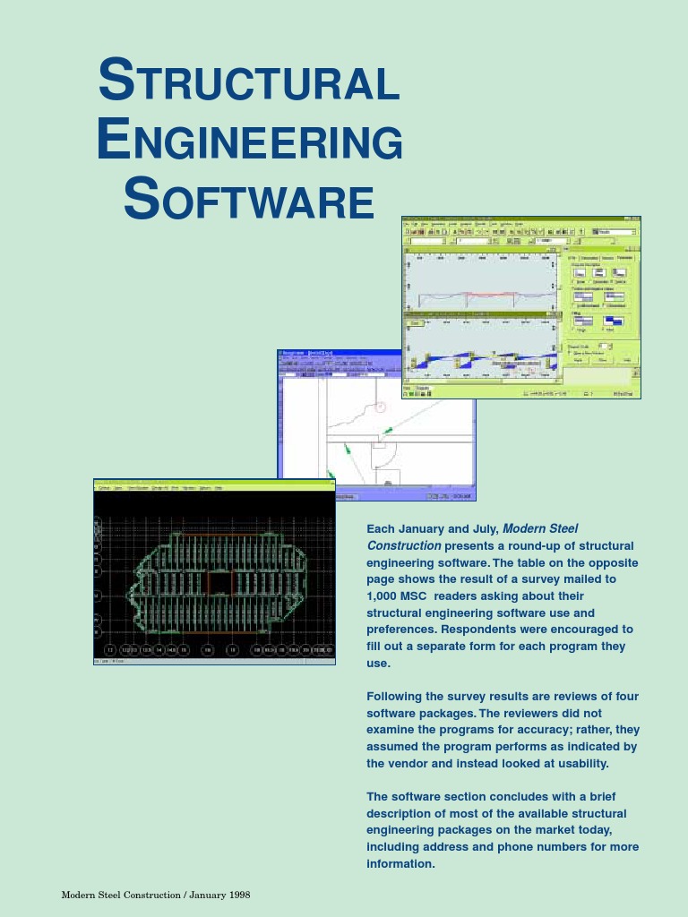 Structural Engineering Software | PDF | Science Technology Engineering ...