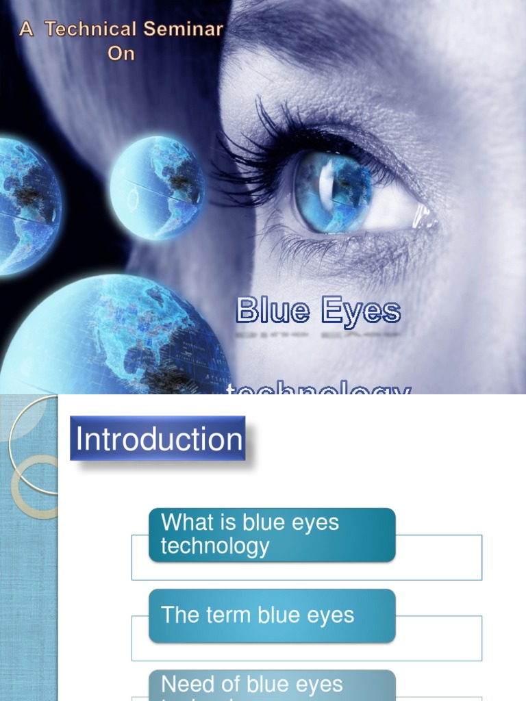 Overview of Blue Eyes Technology | PDF | Bluetooth | Computer Monitor