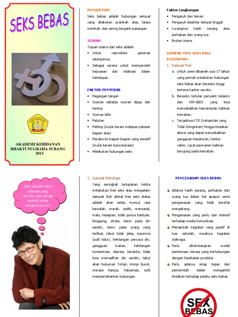 Leaflet Dampak Seks Bebas | PDF