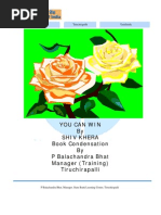 You Can Win Shiv Khera | PDF | Motivation | Motivational