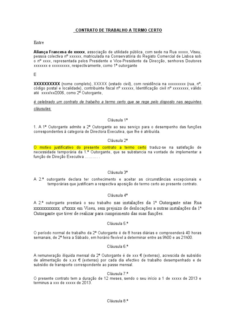 Inocencia La nuestra Comercial contrato de trabalho a termo certo estante Descenso repentino ...