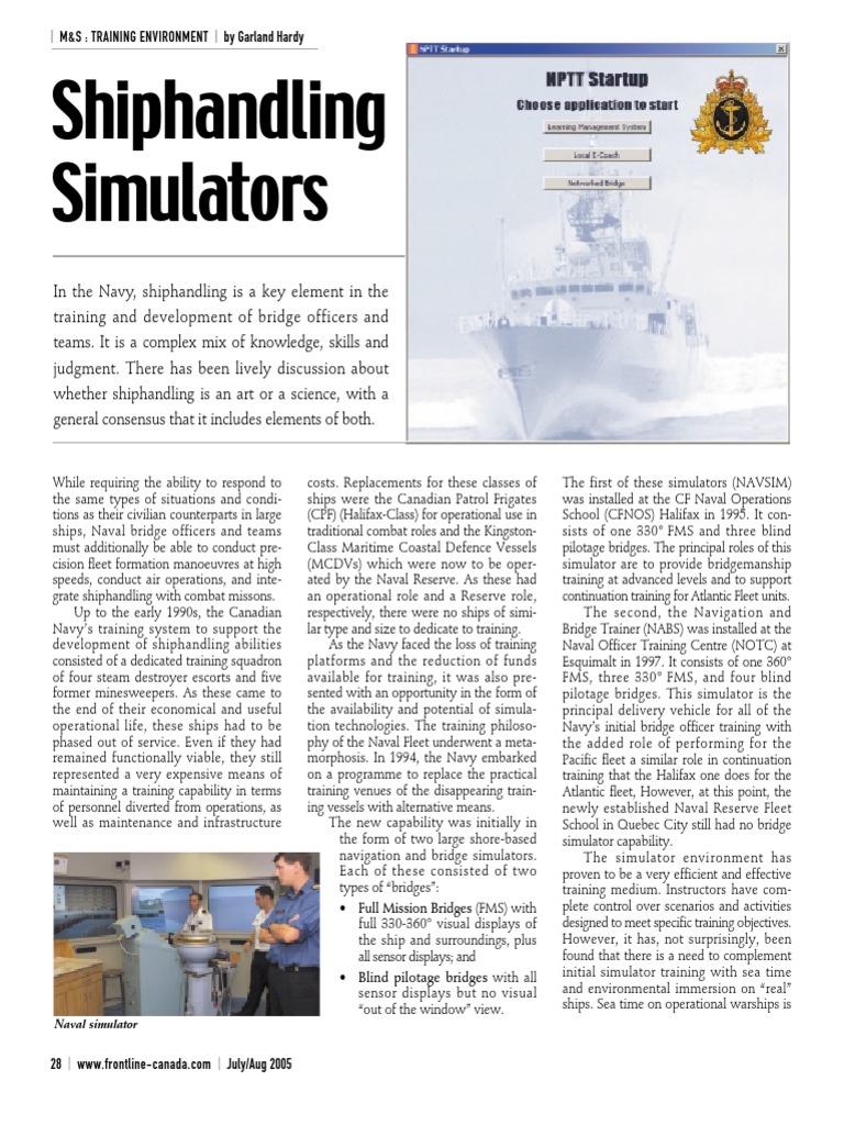 Shiphandling PDF | PDF | United States Navy | Trainer (Aircraft)