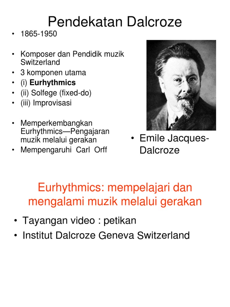 Dalcroze Pengenalan & Aktiviti Modified For PGSR | PDF