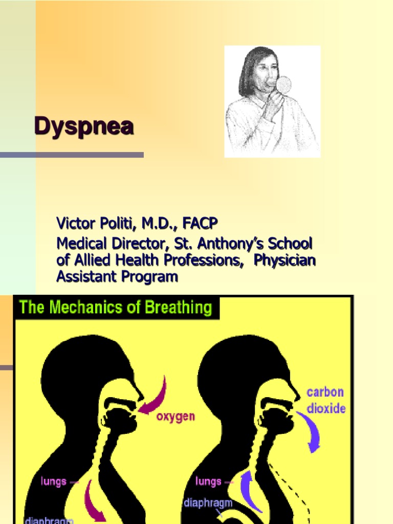 Dyspnea | Pneumonia | Chronic Obstructive Pulmonary Disease