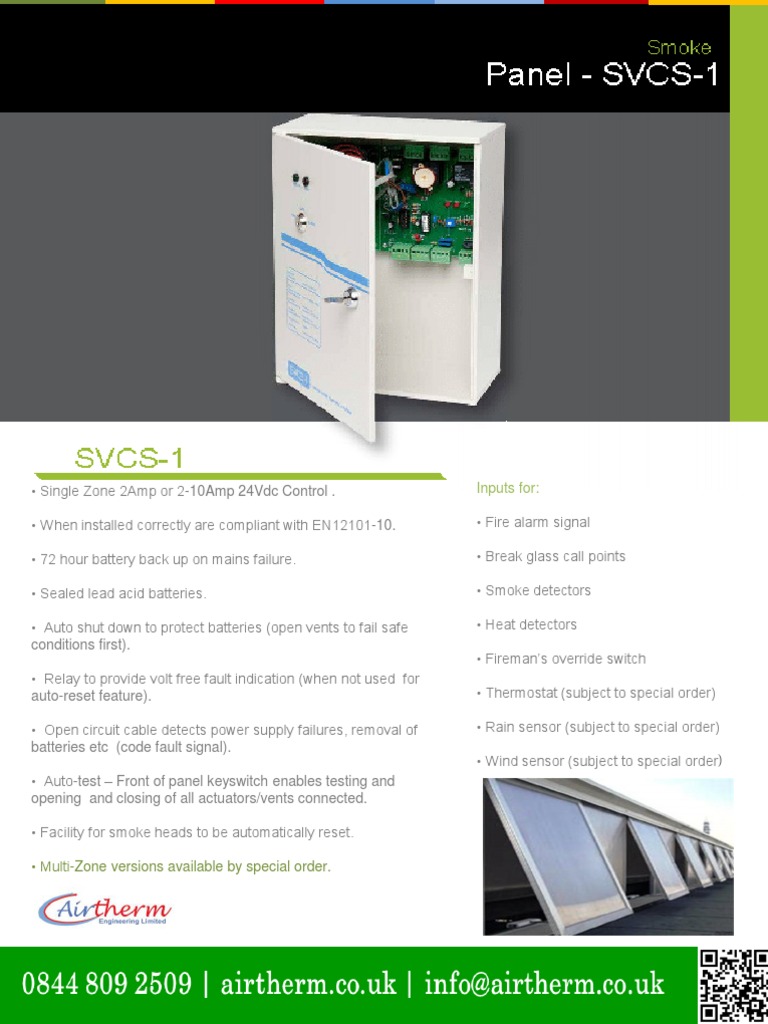 Natural Ventilation System Overview | PDF
