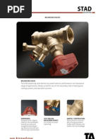 STAF/STAG Valve Installation Guide | PDF | Valve | Pipe (Fluid Conveyance)