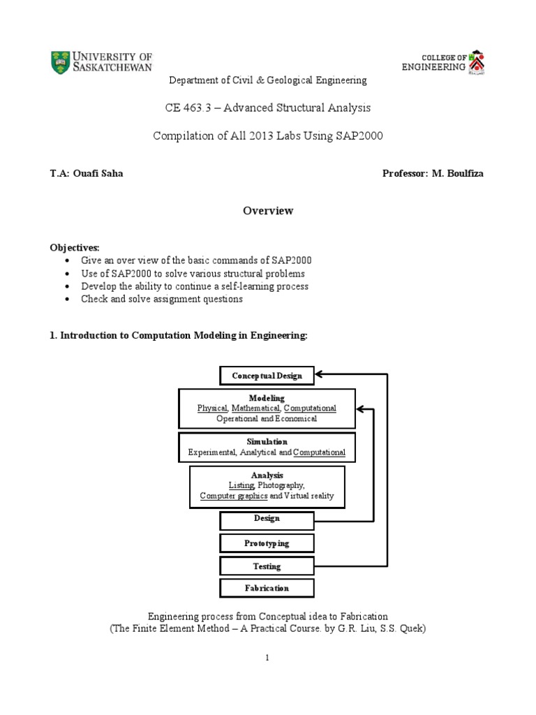 CE463 Lab Compilation | PDF | Beam (Structure) | Truss