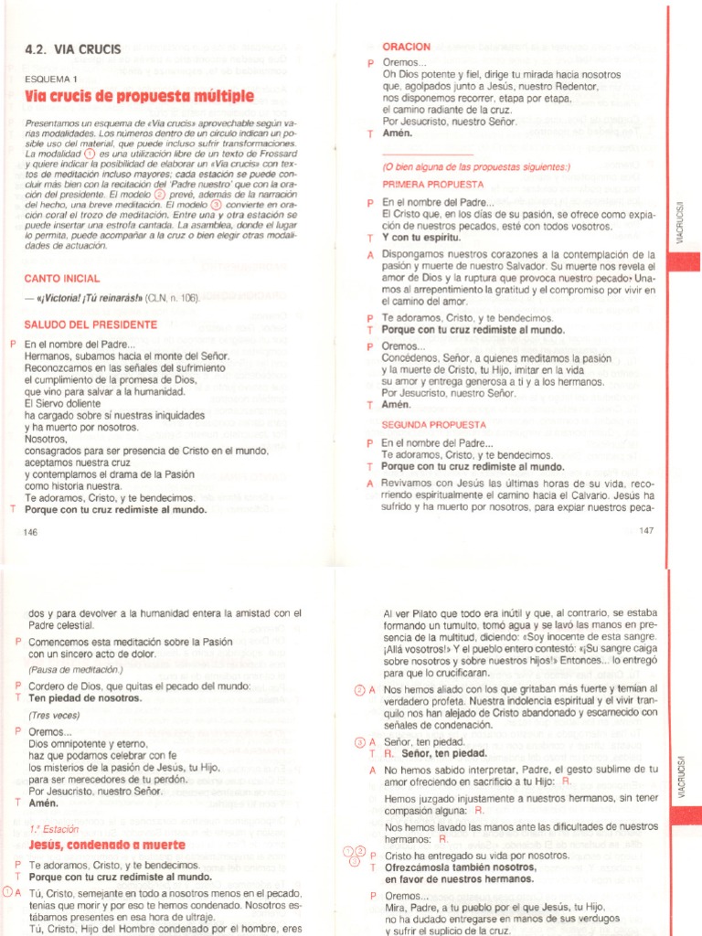 Via Crucis Salesiano Pdf Cristo Título Pecado