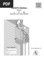 MGH Series Operator Installation Manual | PDF | Horsepower | Electric Motor