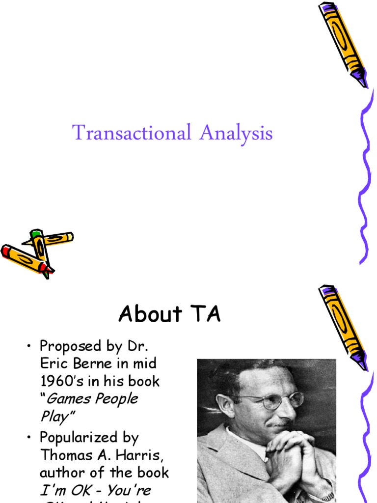 Transactional Analysis | PDF | Behavioural Sciences | Clinical Psychology