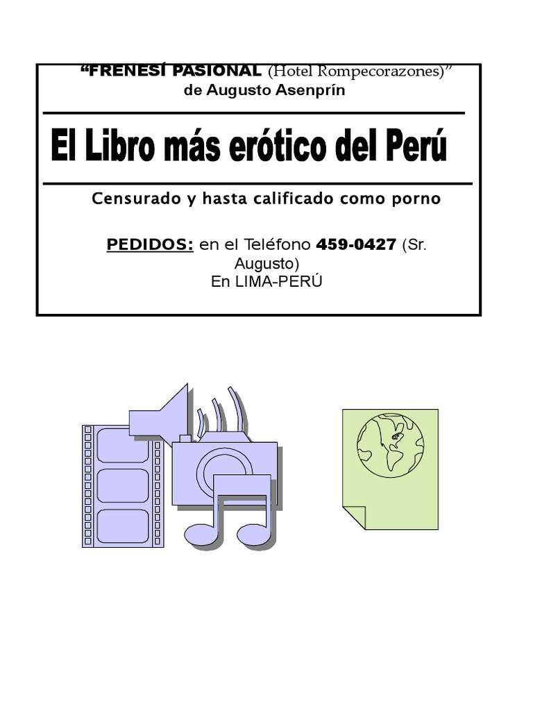 Frenesí Pasional: Éxito Erótico en Lima | PDF | Libros ...