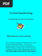 12 Rules For Good Cursive Handwriting | PDF | Typography | Writing