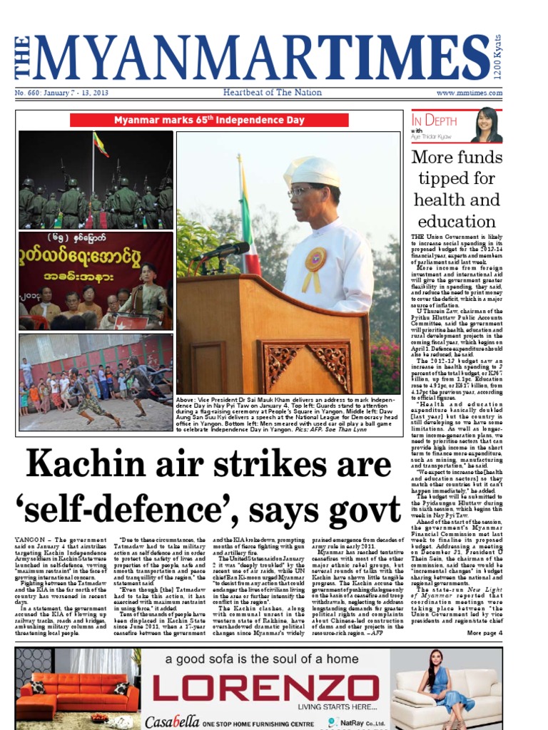 201333660 | PDF | Newspapers | Myanmar