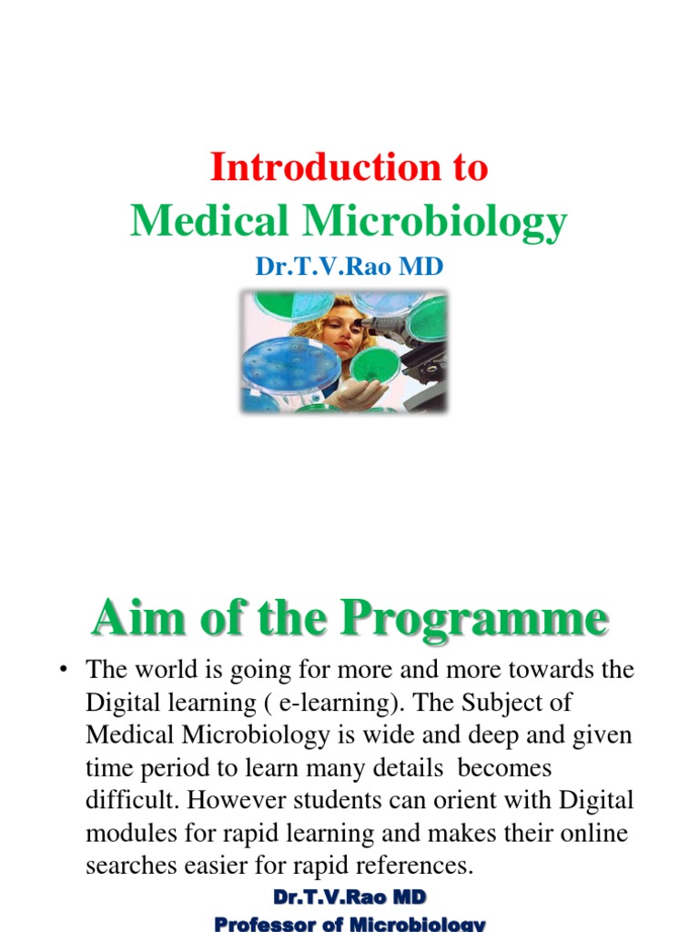 Introduction To Medical Microbiology | PDF | Microbiology | Microorganism