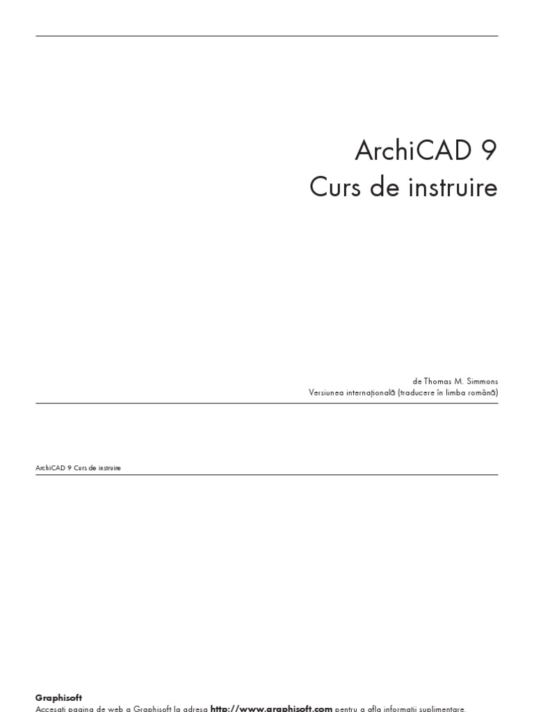 Archicad 9 Nivel 1 | PDF
