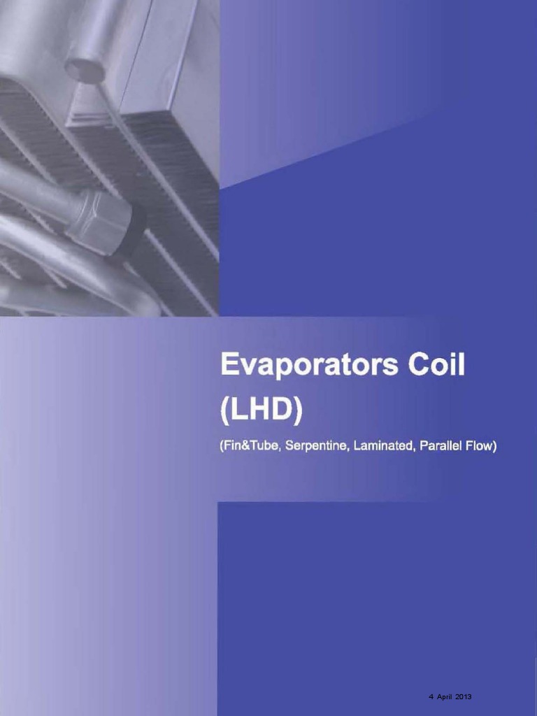 Automotive Evaporator Coils Catalog | PDF