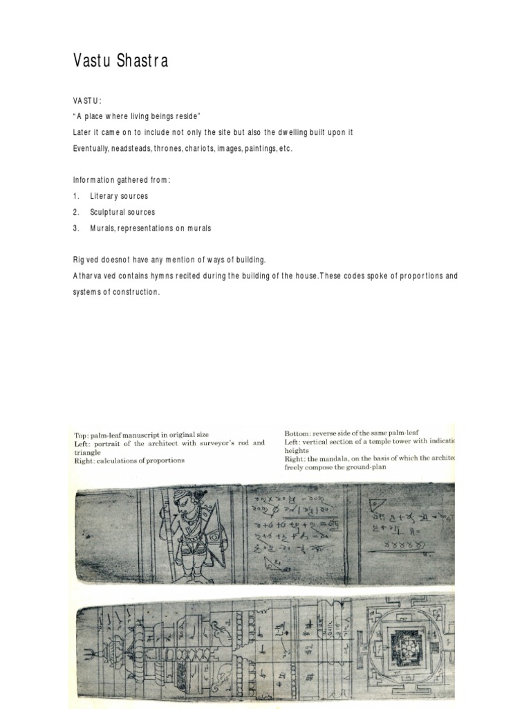 Vastu Shastra | PDF | Religion And Belief