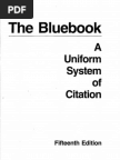 Bluebook (19th Ed.) Citation Format Examples