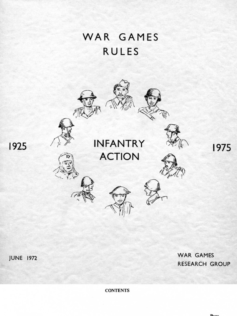 Wargames rules