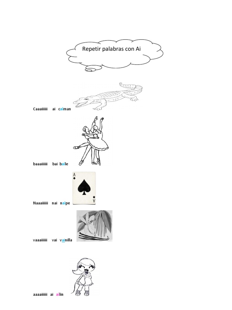 Repetir palabras y oraciones con Ai | PDF