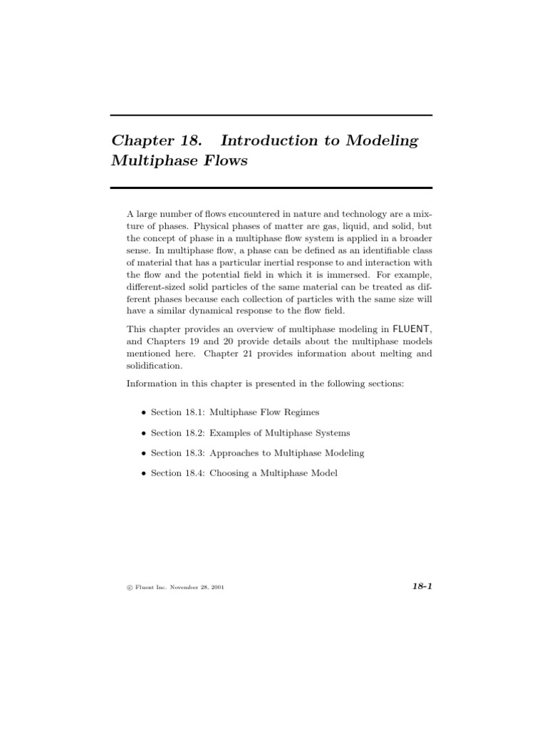 Introduction To Modeling Multiphase Flows Pdf