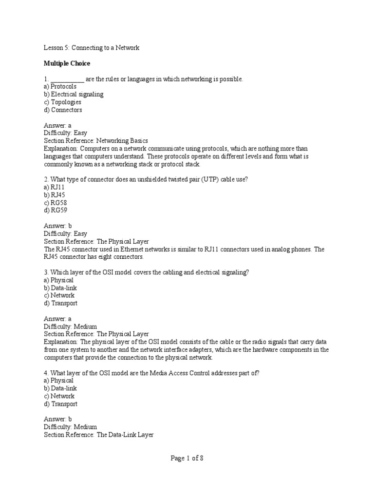Windows 7 Configuration Chapter 05 | PDF | I Pv6 | Ip Address