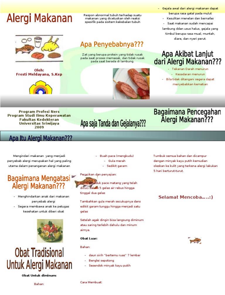 Leaflet aLERGI | PDF
