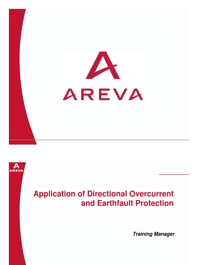 03 Directional Over Current Protection Pdf Relay Electric Power