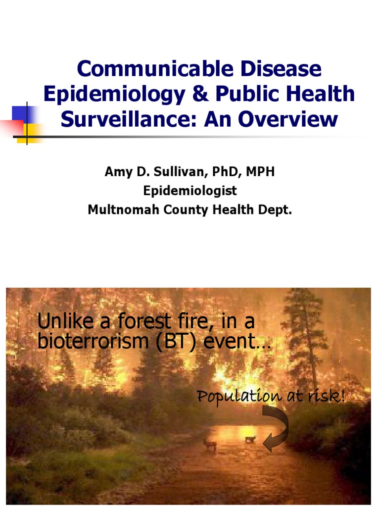 Communicable Disease Surveillance Overview | PDF | Epidemiology | Infection