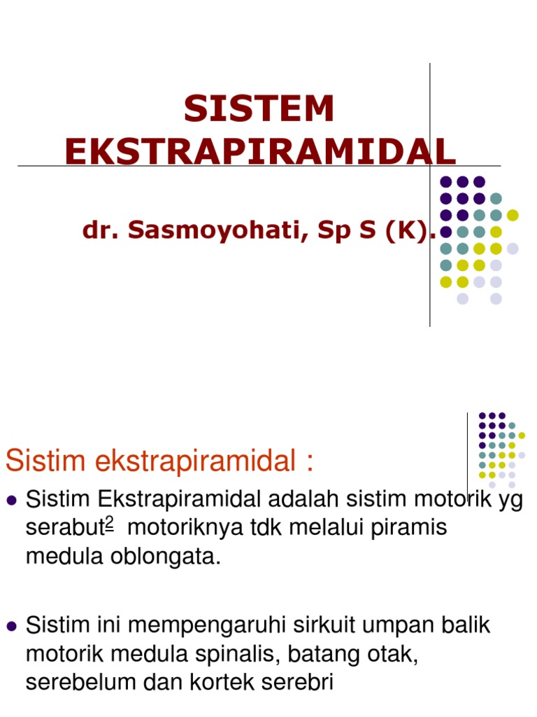 Ekstra Piramidal | PDF