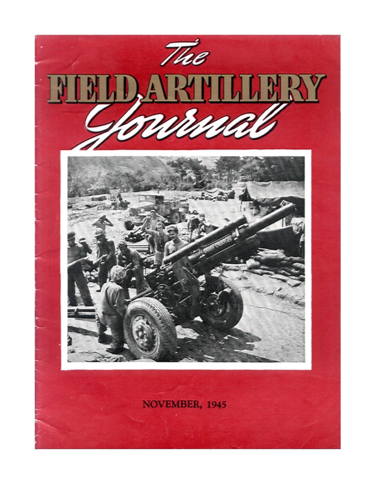 Field Artillery Journal - Nov 1945 | Download Free PDF | Artillery ...