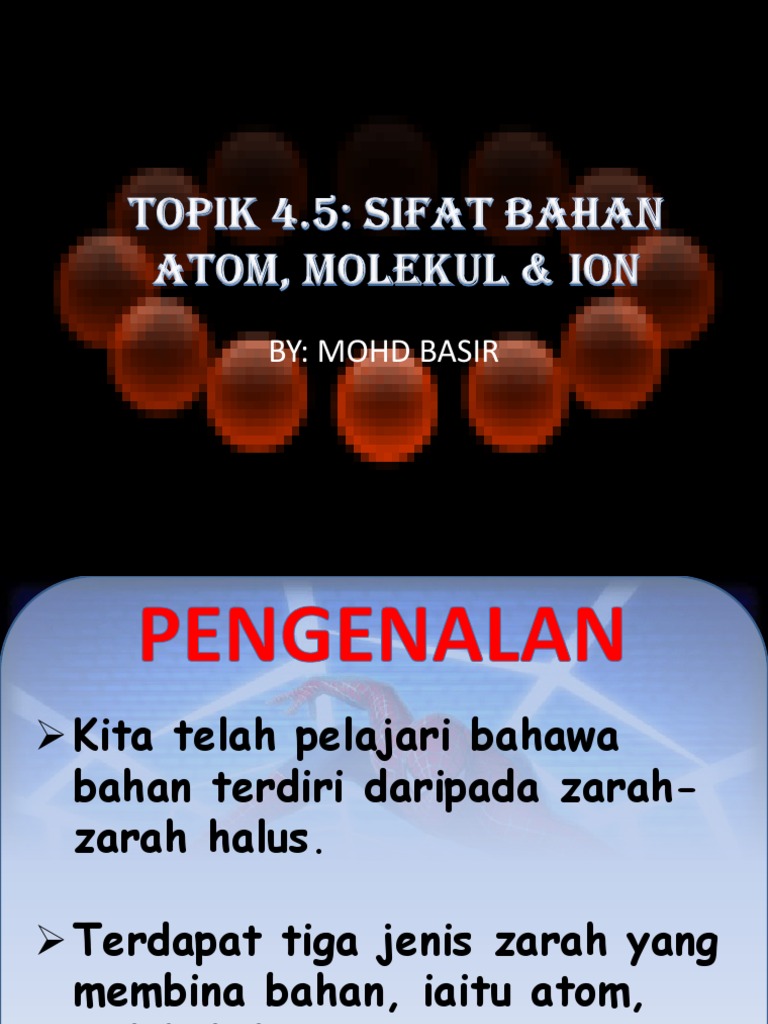 Atom Ion Molekul | PDF