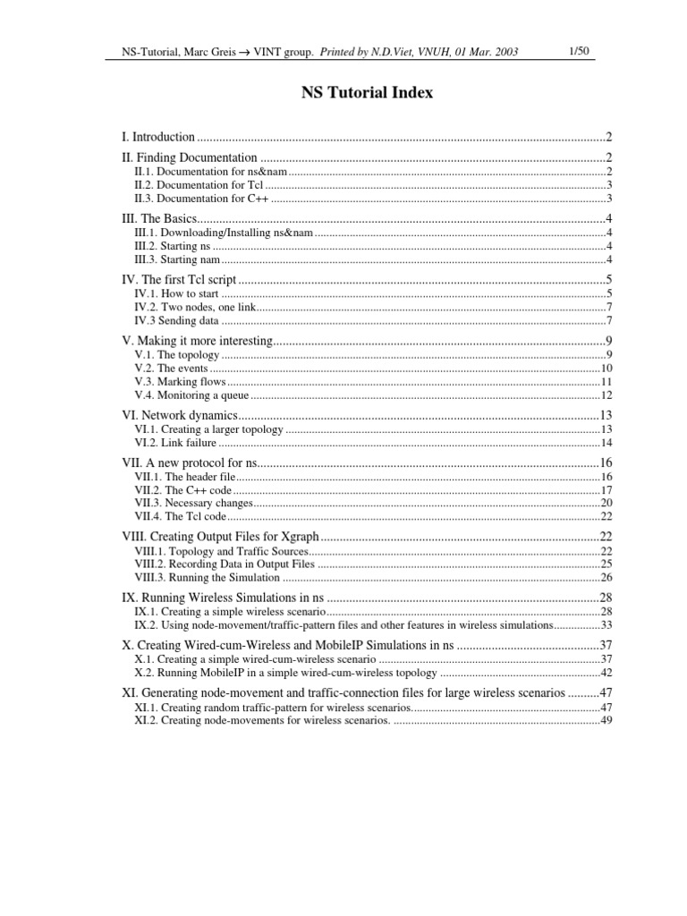 Ns Tutorial Pdf Computers