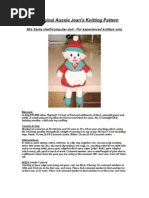 Knitting Pattern: Traditional Golly Boy: Www. - C o | PDF | Basic ...