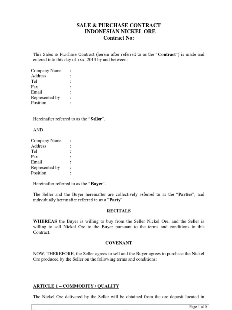 Fob Contract Henshang Version | Invoice | Shipping Service