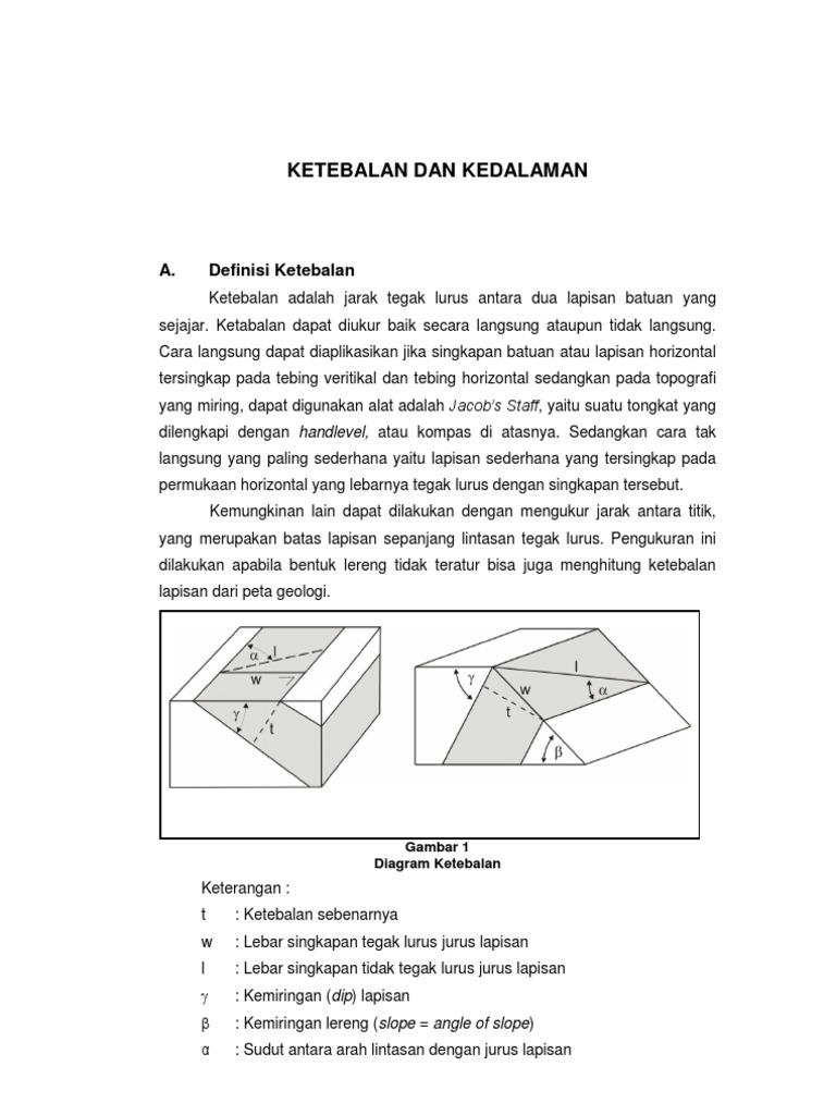 05 - Ketebalan Dan Kedalaman | PDF