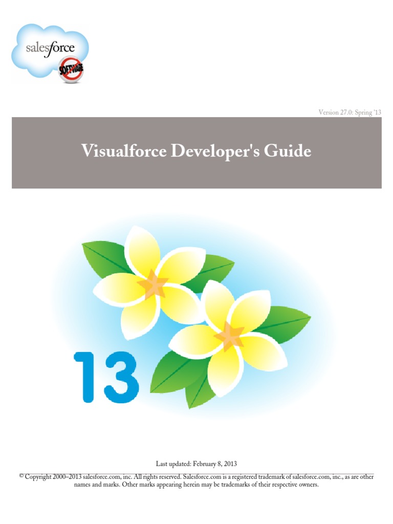 Salesforce Pages Developers Guide | PDF | Salesforce.Com | Mobile Device
