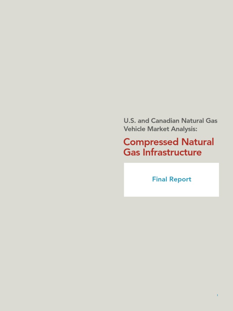 CNG Infrastructural Design | PDF | Natural Gas | Gas Compressor